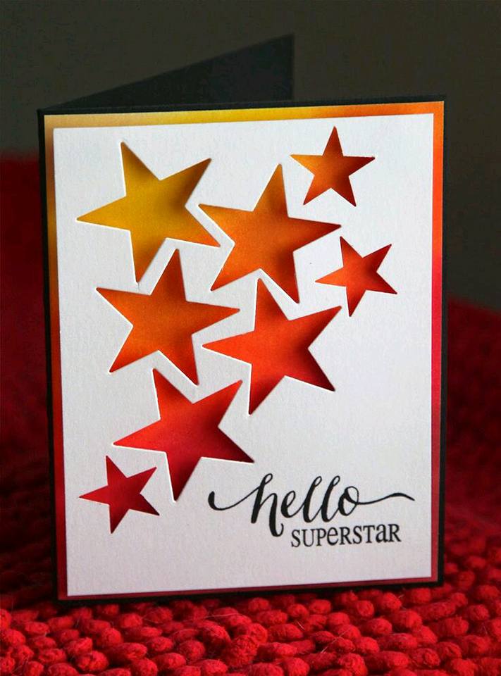 Nunca más aburrido: Elabora unas lindas tarjetas con estrellas usando ...