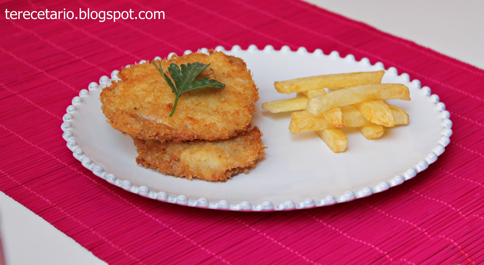 TERECETARIO: ESCALOPINES CRUJIENTES RELLENOS DE PATE Y BECHAMEL