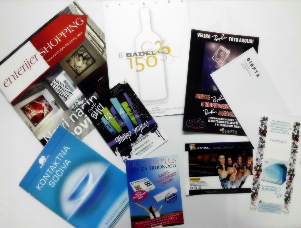 Štamparija Plus - Štampani reklamni proizvodi | Stamparija PLUS Beograd
