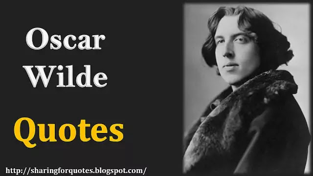 Oscar Wilde inspirational Quotes in English - 01