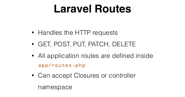 Basic Steps Laravel Get And Post Method In Routes Php File