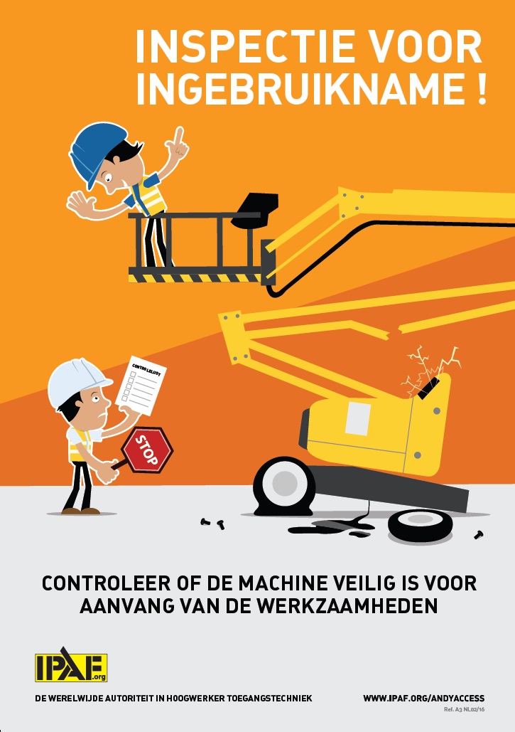IPAF campagne hoogwerkers en veiligheid