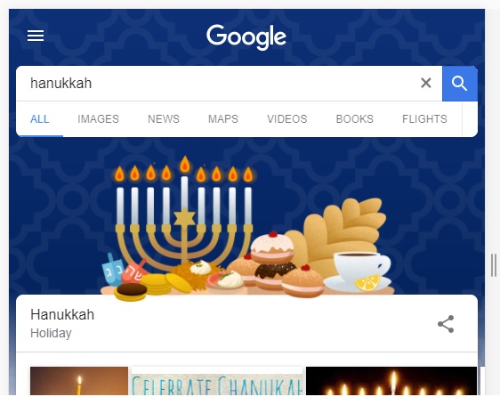 Hanukkah Holiday Decorations by Google - Celebrate Hanukkah 2019 | The ...