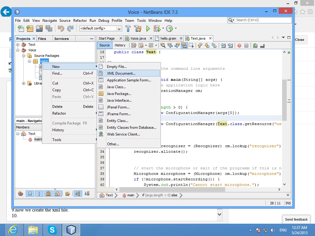 Programmer Step By Step Sphinx4 Configuration In Netbeans
