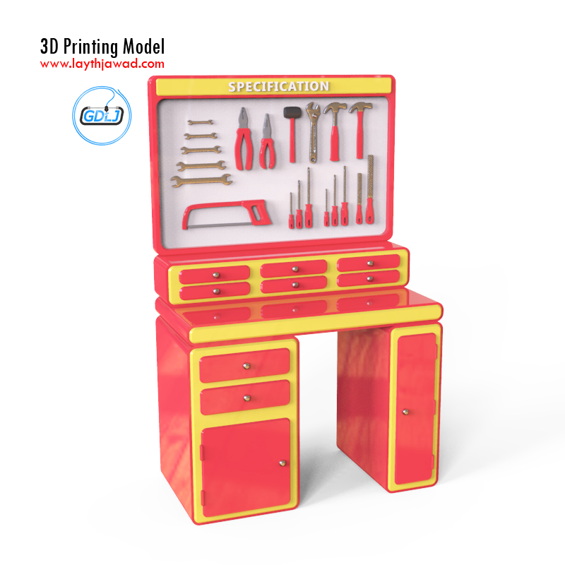 Workshop Tools 3D Printing Model | Layth Jawad