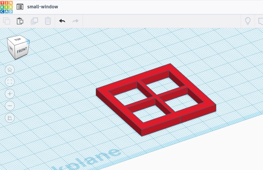 Peckforton Light Railway: How I drew window frames with TinkerCAD for ...
