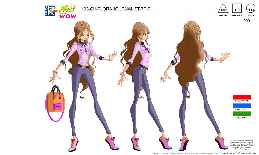 Model Sheets von World of Winx und Staffel 5 | GermanSirenix