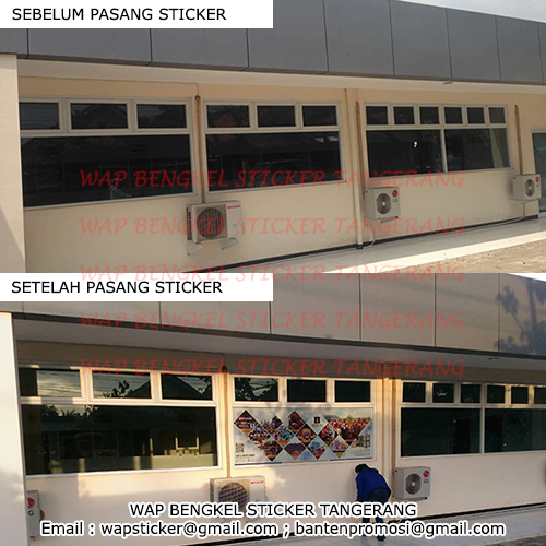 sticker one way vision: Sticker Oneway Kaca Gedung Kantor