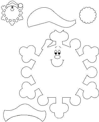 MODELE de FULGI de Colorat / Decupat pentru ornat clasa :: Fise de ...