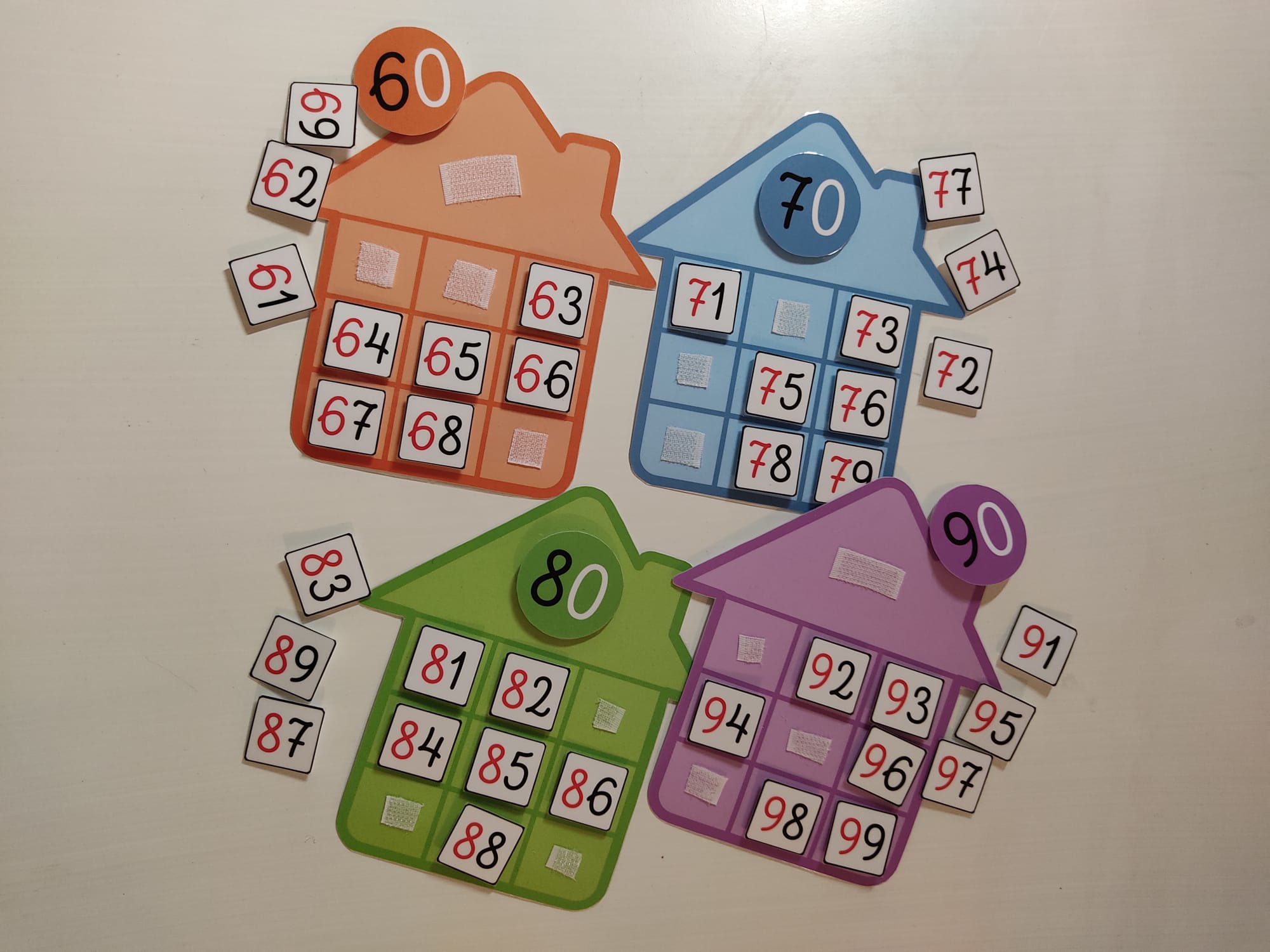 🏠CASITAS DE LOS NÚMEROS 🏠