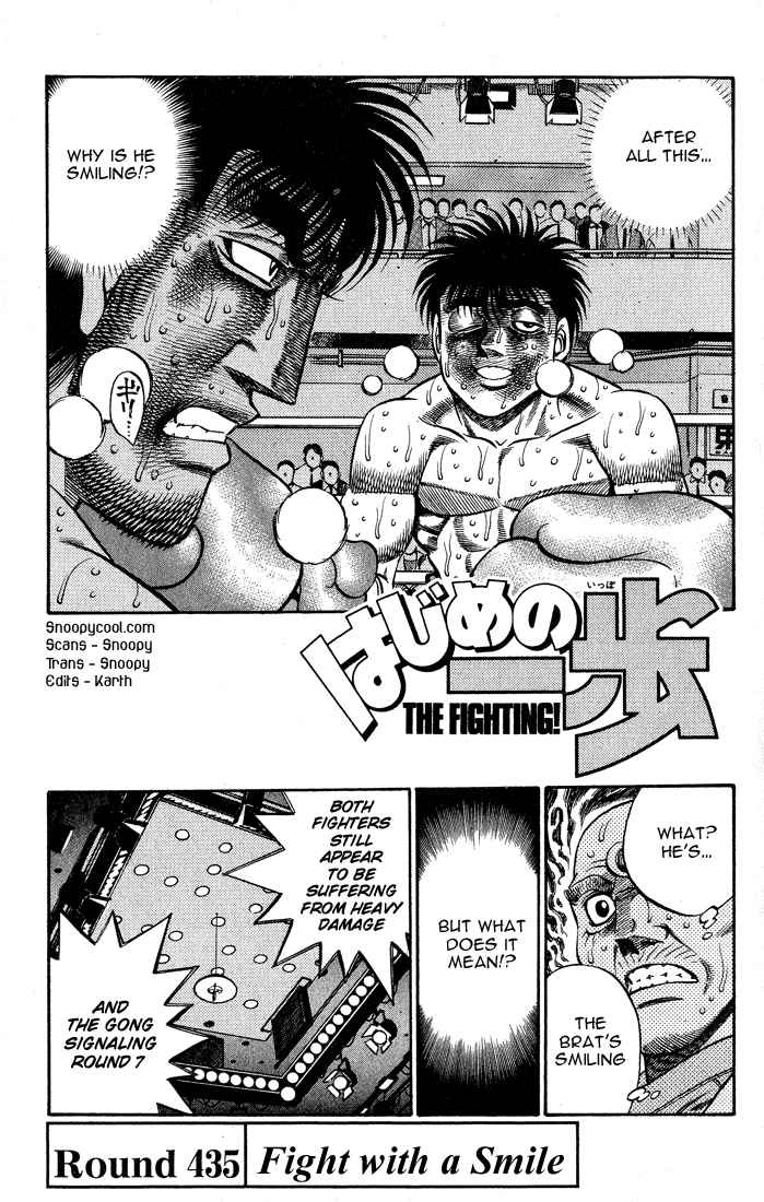 Hajime No Ippo – Chapter 435 – Fight with a smile - Hajime No Ippo ...