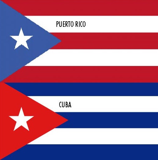 Cuba and Puerto Rico