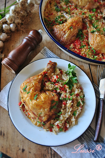 Lussi`s World of Artcraft: Как се прави традиционно пиле с ориз ...