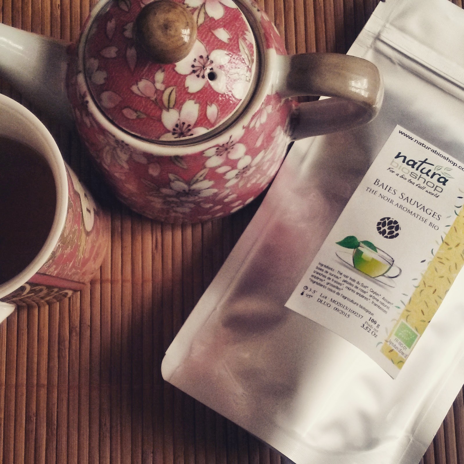 Voilà les thés !: Un excellent thé bio aux fruits rouges