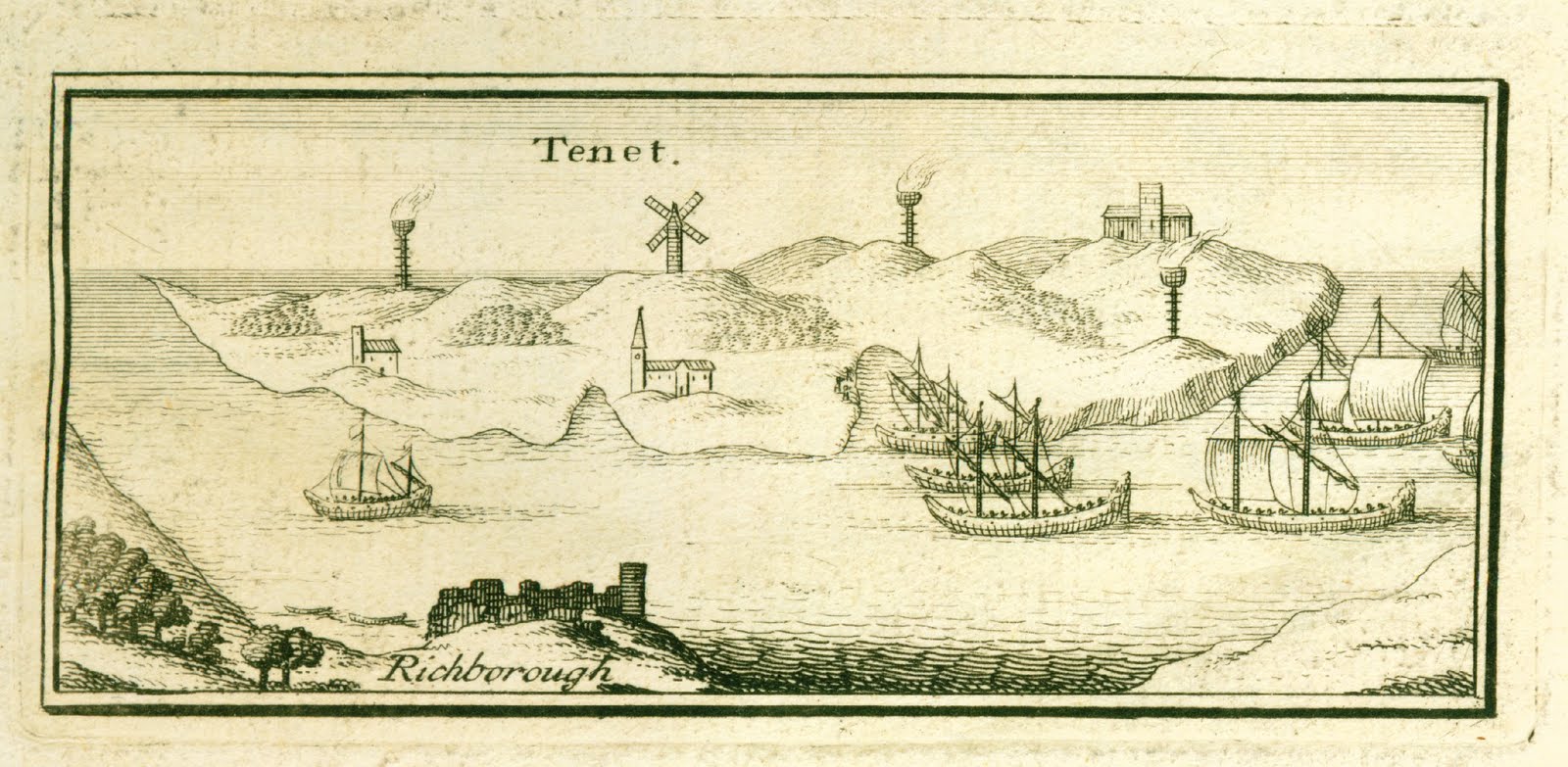 thanetonline: Wantsum Thanet Island Maps