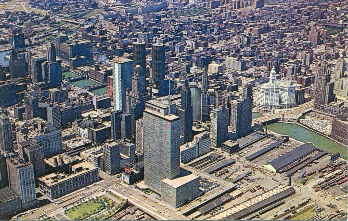 Industrial History: Evolution of Illinois Central and Grant Park at the ...