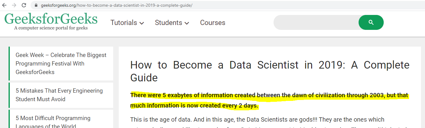 Data Science and Machine learning