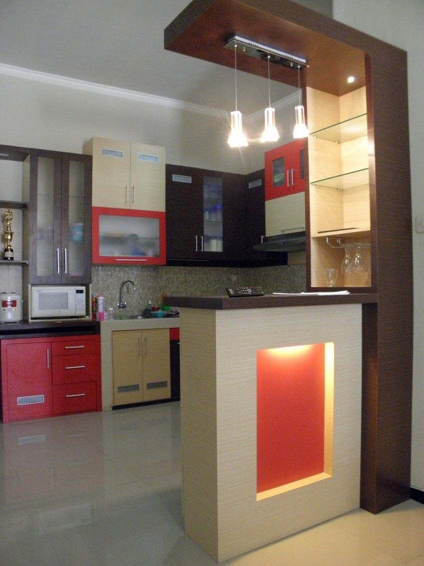 Desain Kitchen Set Dan Mini Bar Minimalis - Desain Model Kitchen Set