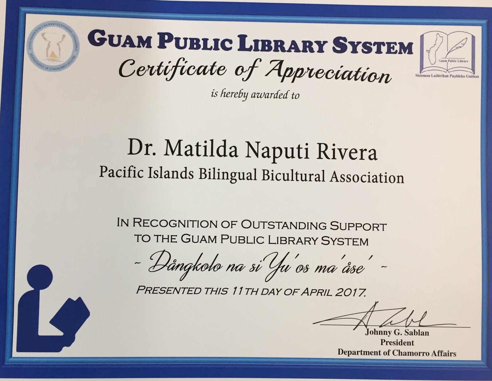 Reflective Journey in the Pacific: Guam Public Library System ...