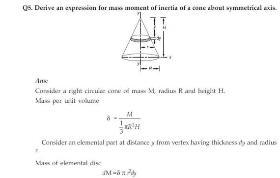 Vedupro: Mass Moment of Inertia, Mass Moment of Inertia of Circular ...