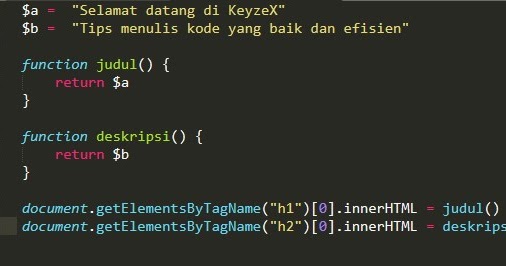 Tips Menulis Source Code Yang Baik dan Efisien