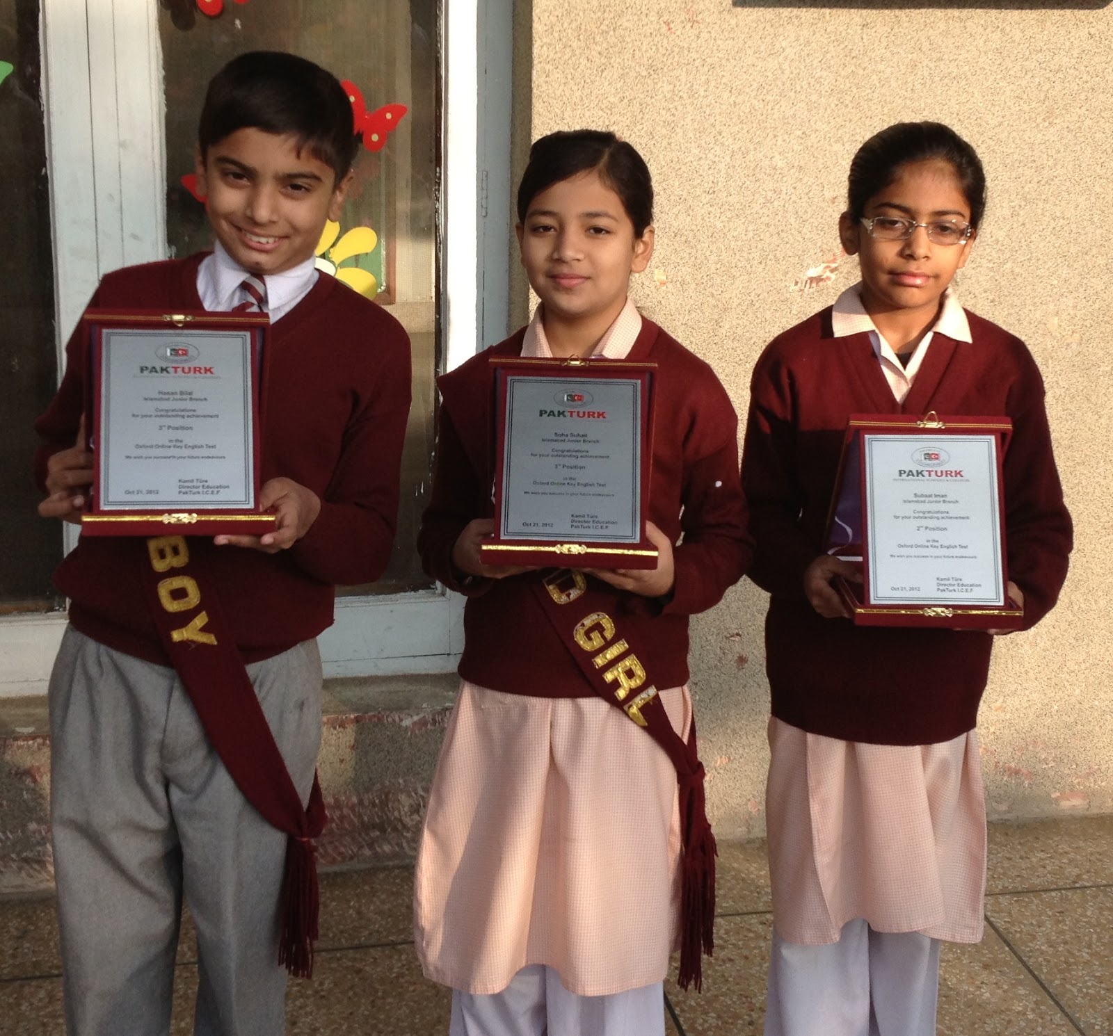 ISLAMABAD G-10 BRANCH GOT EXCELLENT RESULTS IN OXFORD ONLINE TEST ...