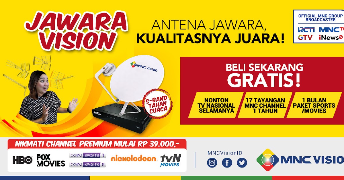 INDOVISION SUMEDANG - LANGSUNG PASANG: MNC VISION - INDOVISION PAKET ...