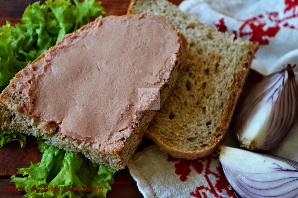 Pate din ficat de pui - CAIETUL CU RETETE