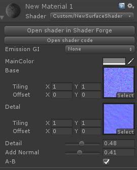 混合Nnormal map 的方法-使用RNM 演算法 (Reoriented Normal Mapping in Unity )