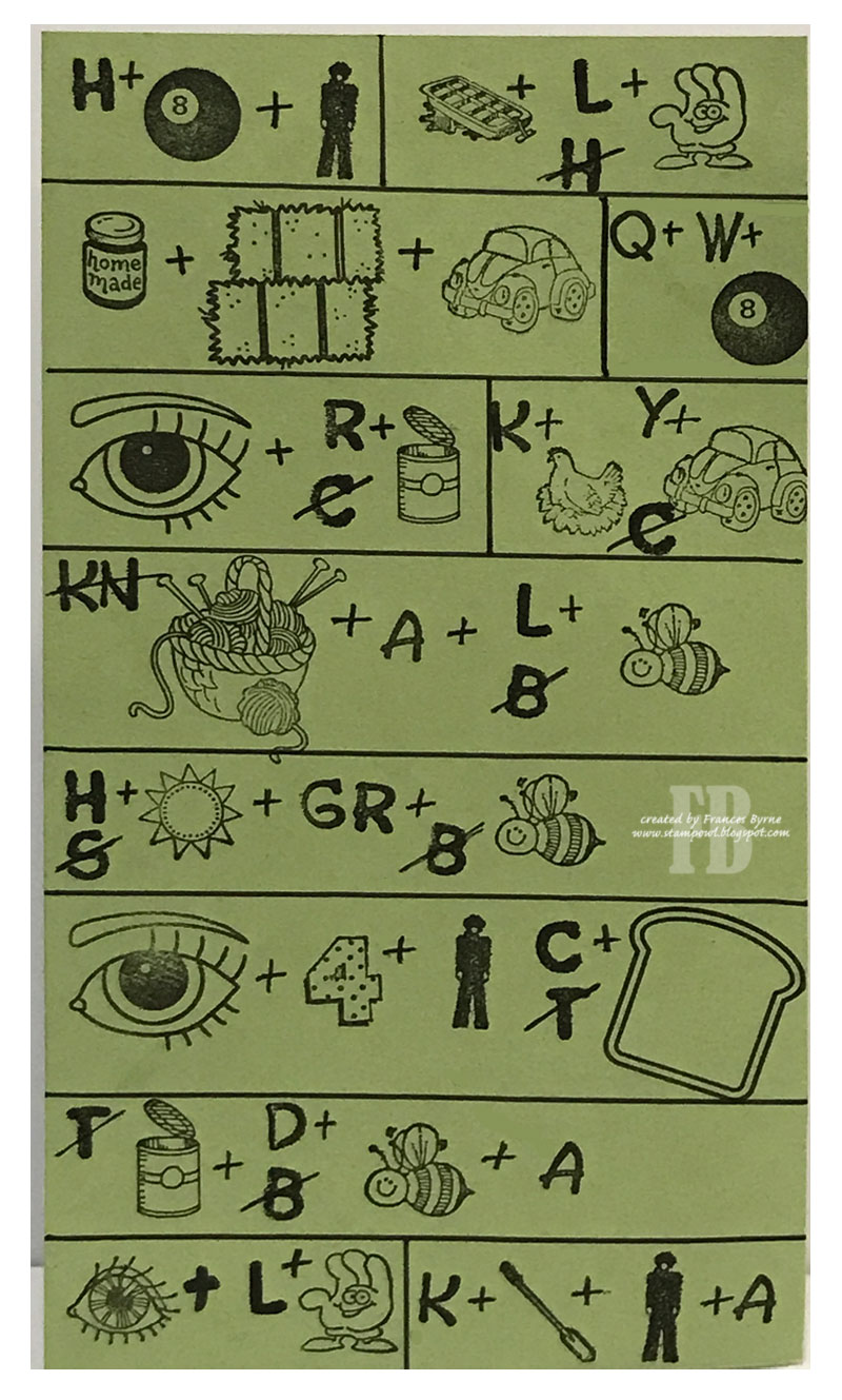 StampOwl's Studio: Rebus - Names of Countries Starting with the Letters ...