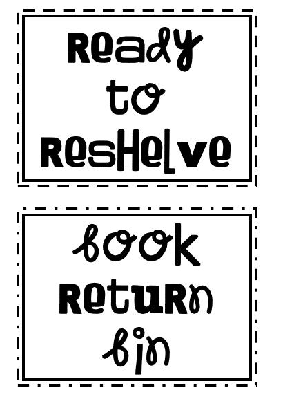 The Real Teachr: Classroom Library {Part 3} Book Check-Out and Return ...