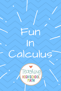 Fun Calculus AP Activities | Teaching High School Math