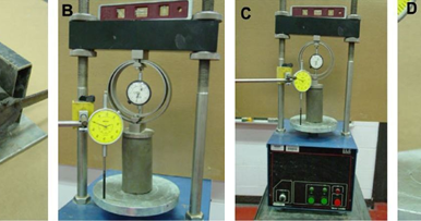 Unconfined Compressive Strength Test of Soil, UCS test