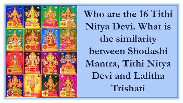 Who Are The 16 Tithi Nitya Devis Similarity Between Shodashi Mantra who-are-the-16-tithi-nitya-devis-similarity-between-shodashi-mantra