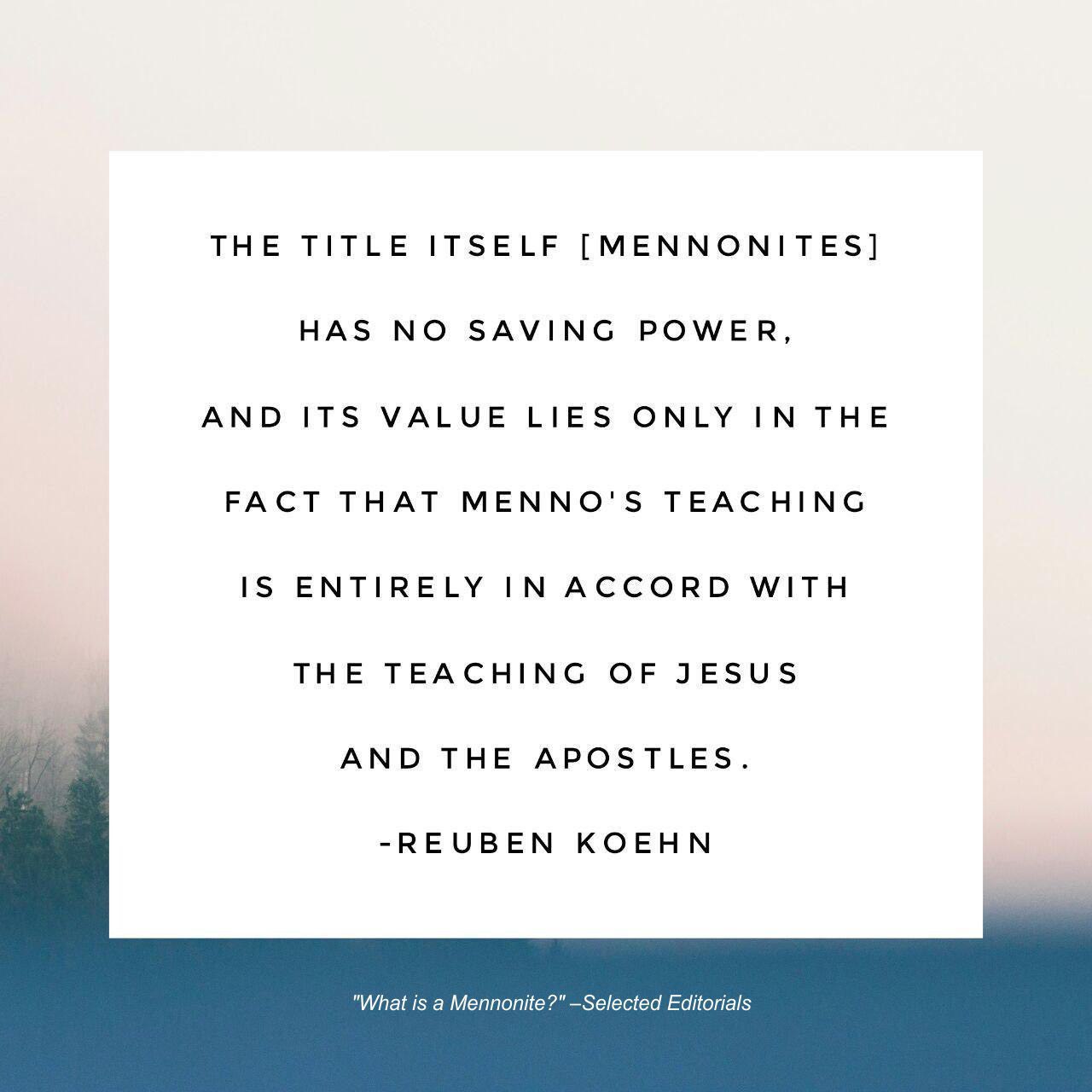 Operation Noah's Ark: Quotes from Anabaptist Forefathers: Menno Simons ...