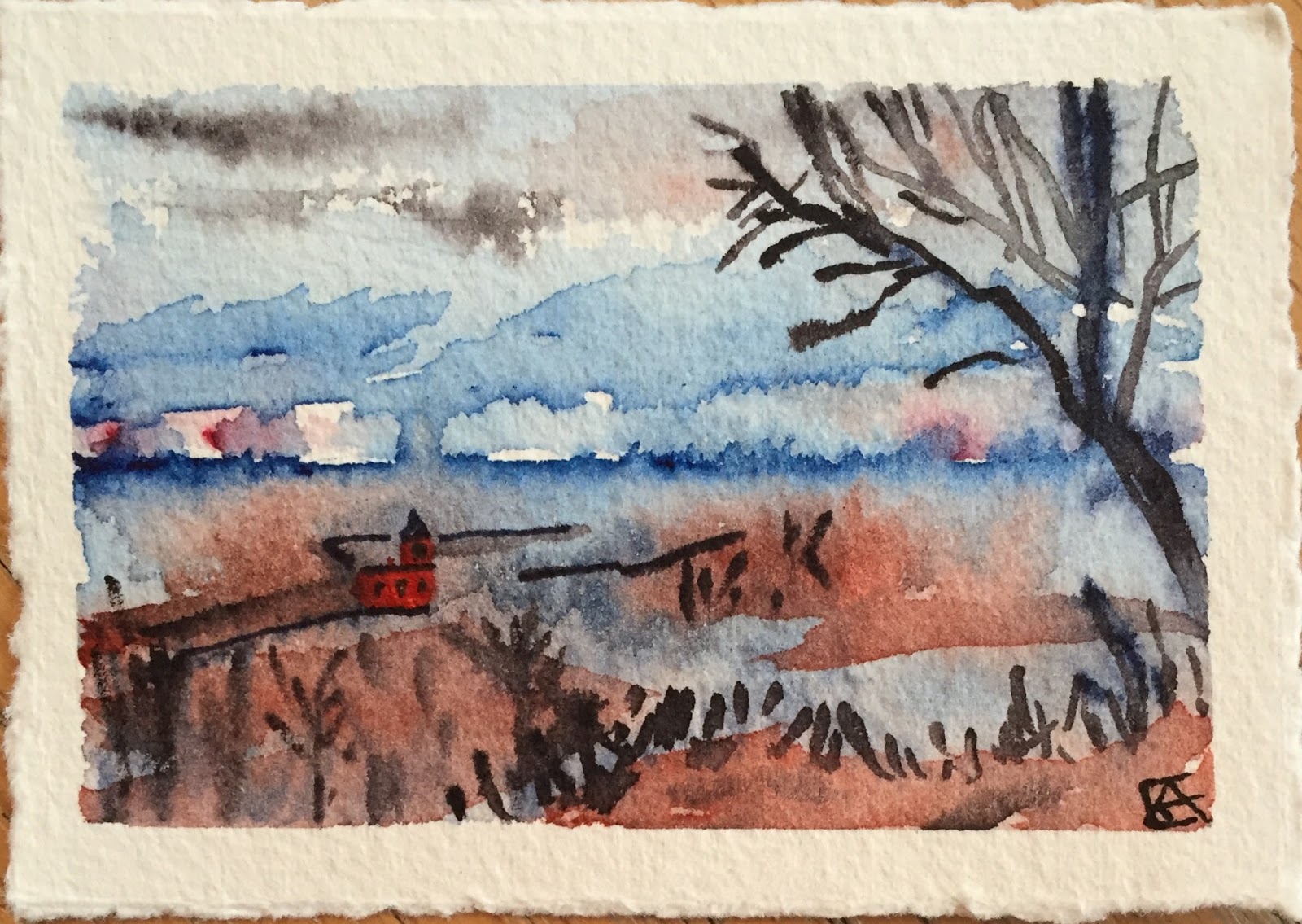 Scribbling With Spirit: Fifty Itty Bitty Paintings, Part Five