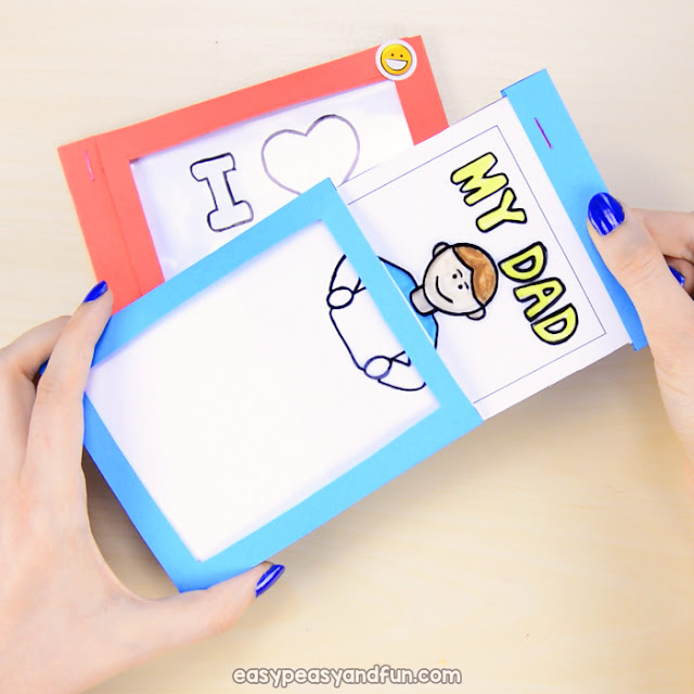 20 Cute & Fun DIY Father's Day Cards for Kids to Make