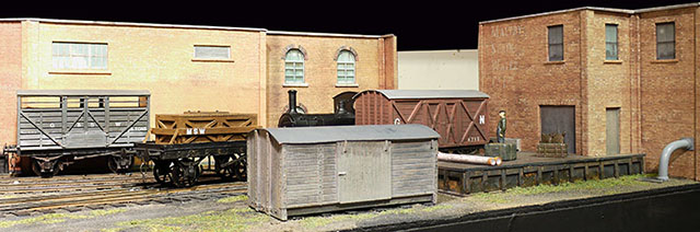 O Gauge, micro model railway layouts: Maltby