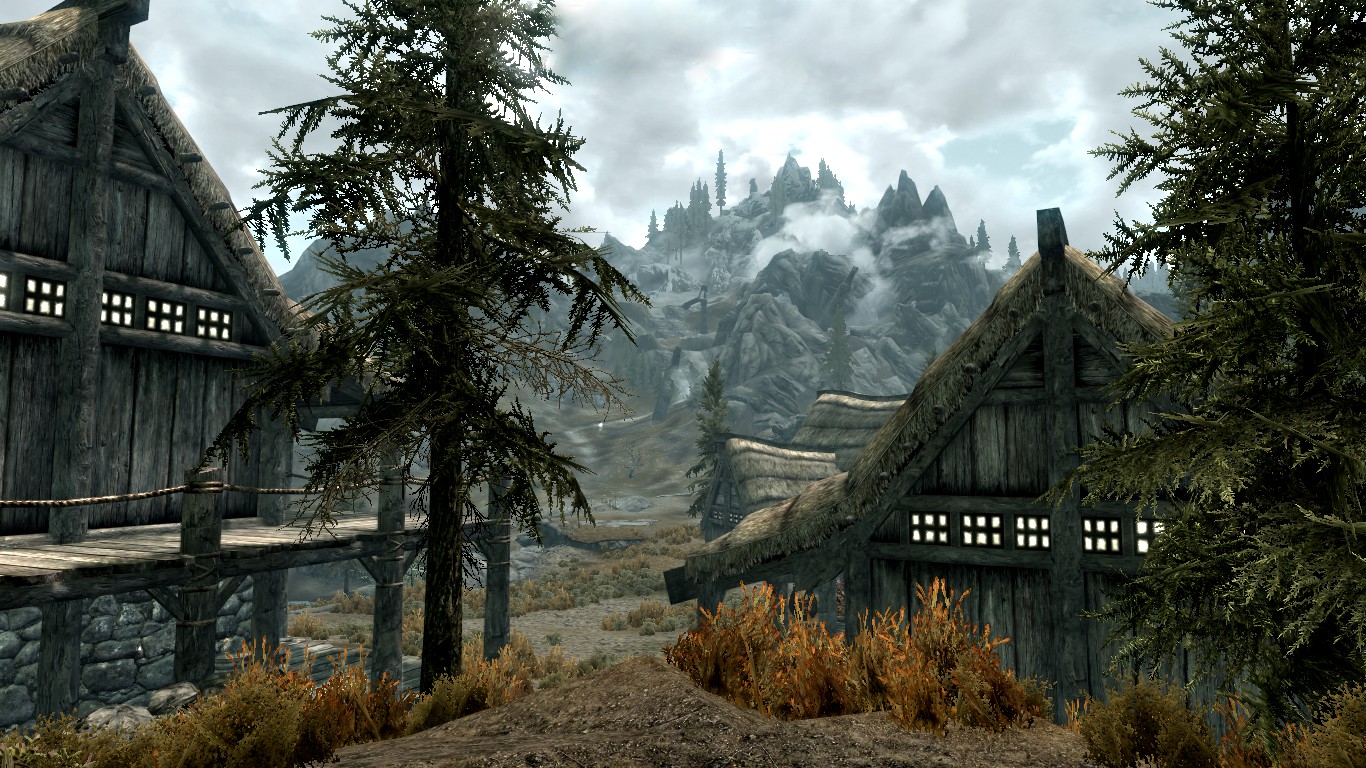 Wolfgar's Elder Scrolls Blog: Skyrim - Hunters Guild MOD - The Buildings