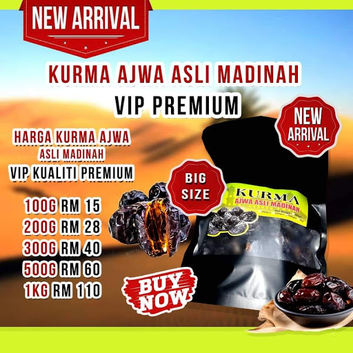 KURMA AJWA ASLI MADINAH PILIHAN NABI | RIHURA HERBS - Ardini Humaira