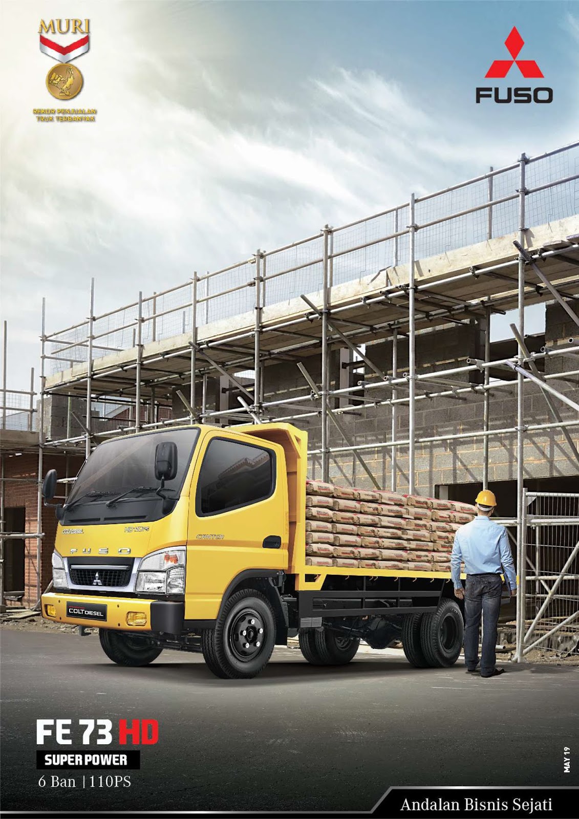 Mitsubishi Colt Diesel FE 74HD - 125 PS - 6 Ban >> Dealer Mobil Mitsubishi