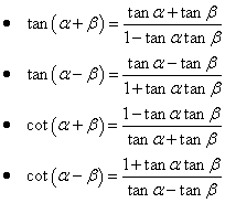 Alfi Blog: Trigonometry - Addition and Subtraction Formulas - Double ...