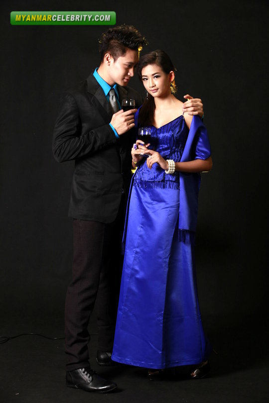 Model Tun Ko Ko & Han Thi: Romantic Couple Fashion | Myanmar Celebrity ...