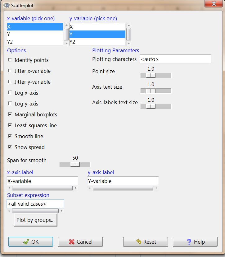 Advanced Graphs Using Excel Working In Rexcel In Ms Excel 2007