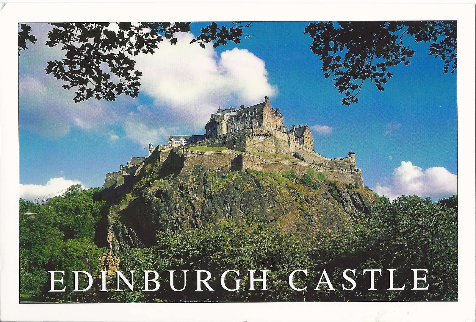 A Journey of Postcards: Edinburgh Castle