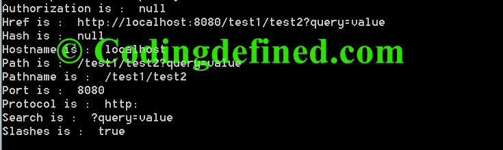 How to parse URL's in Nodejs - Coding Defined How to parse URL's in Nodejs - Coding Defined