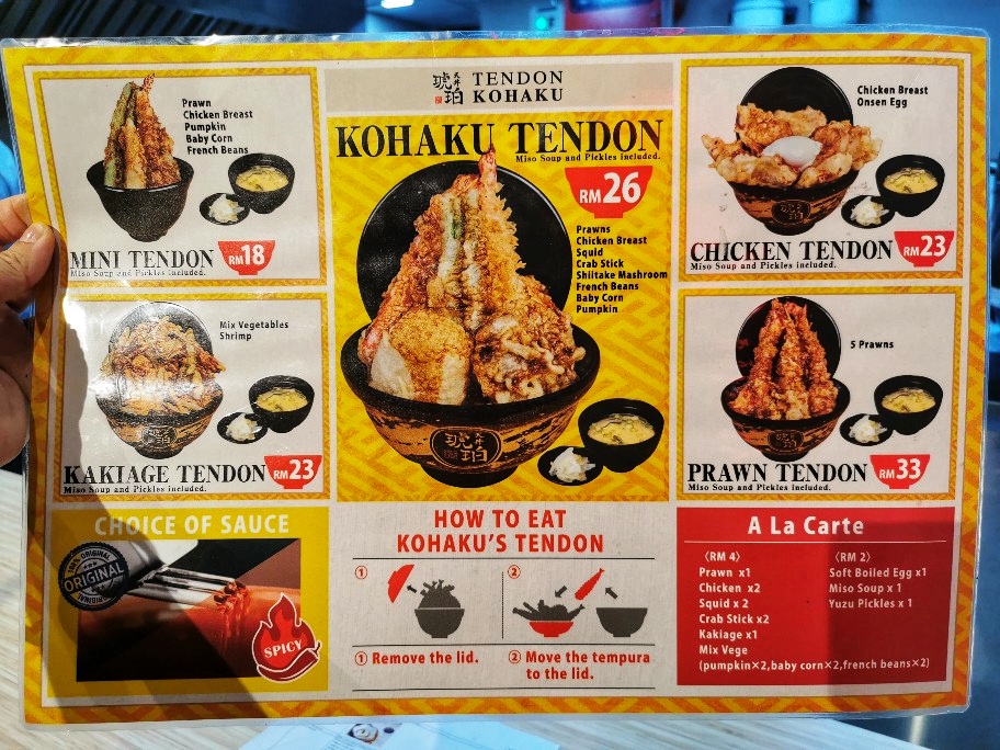 www.mieranadhirah.com: Food review 2020- Tendon Kohaku, J's Gate Dining ...