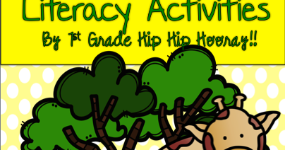 1st Grade Hip Hip Hooray!: Literacy Centers...Activities and Games!