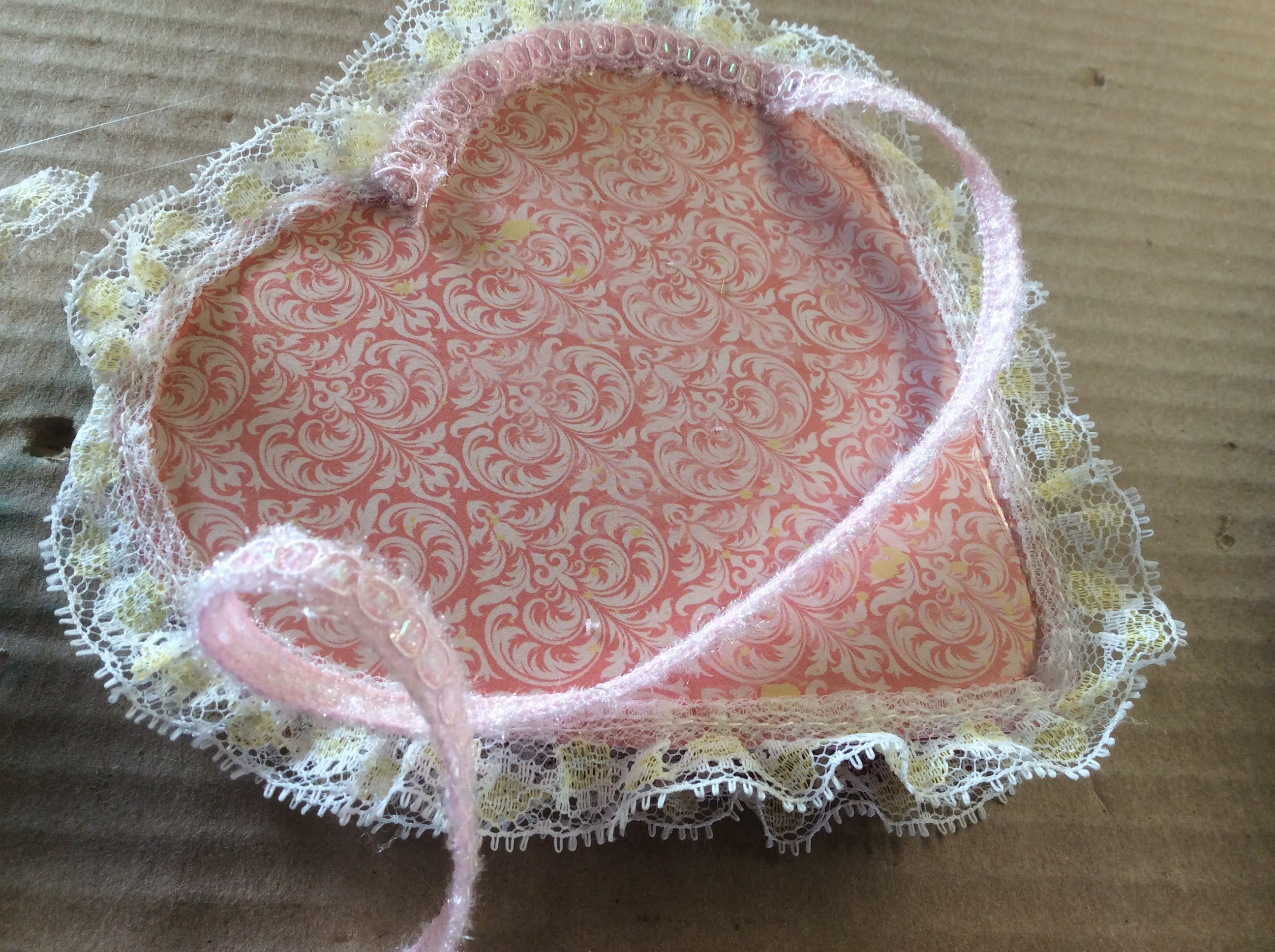 Fresh Vintage by Lisa S: Valentine Vignette and Recycled Heart box