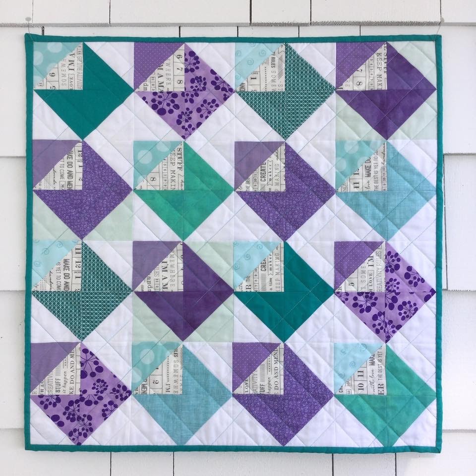 Creative Blessings: Sew Saturday ~ Paint Chip Swap ~ Mini Quilt ...